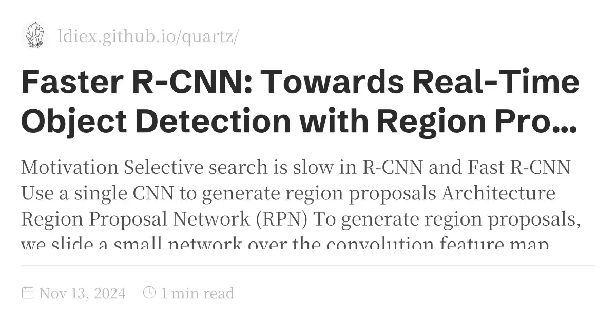 Faster R Cnn Towards Real Time Object Detection With Region Proposal